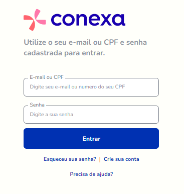 Como fazer login no meu perfil particular? – Conexa Saúde