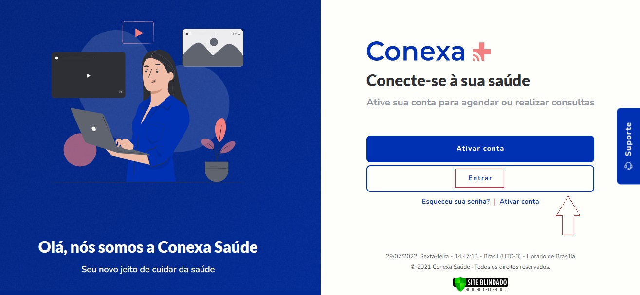 Como acesso meu perfil? – Conexa Saúde