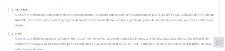 SRQ-20 (Self Report Questionnaire) – Conexa Saúde