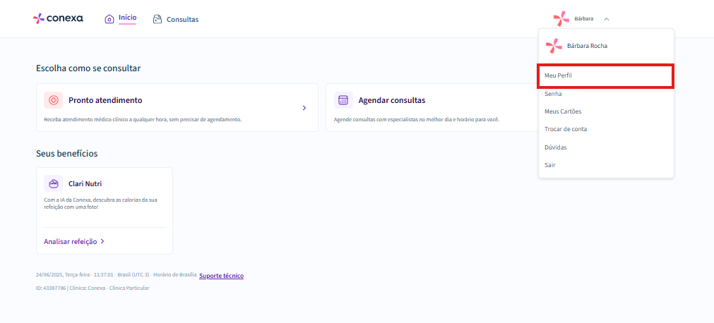 Como incluo meu nome social na plataforma Conexa Saúde? – Conexa Saúde